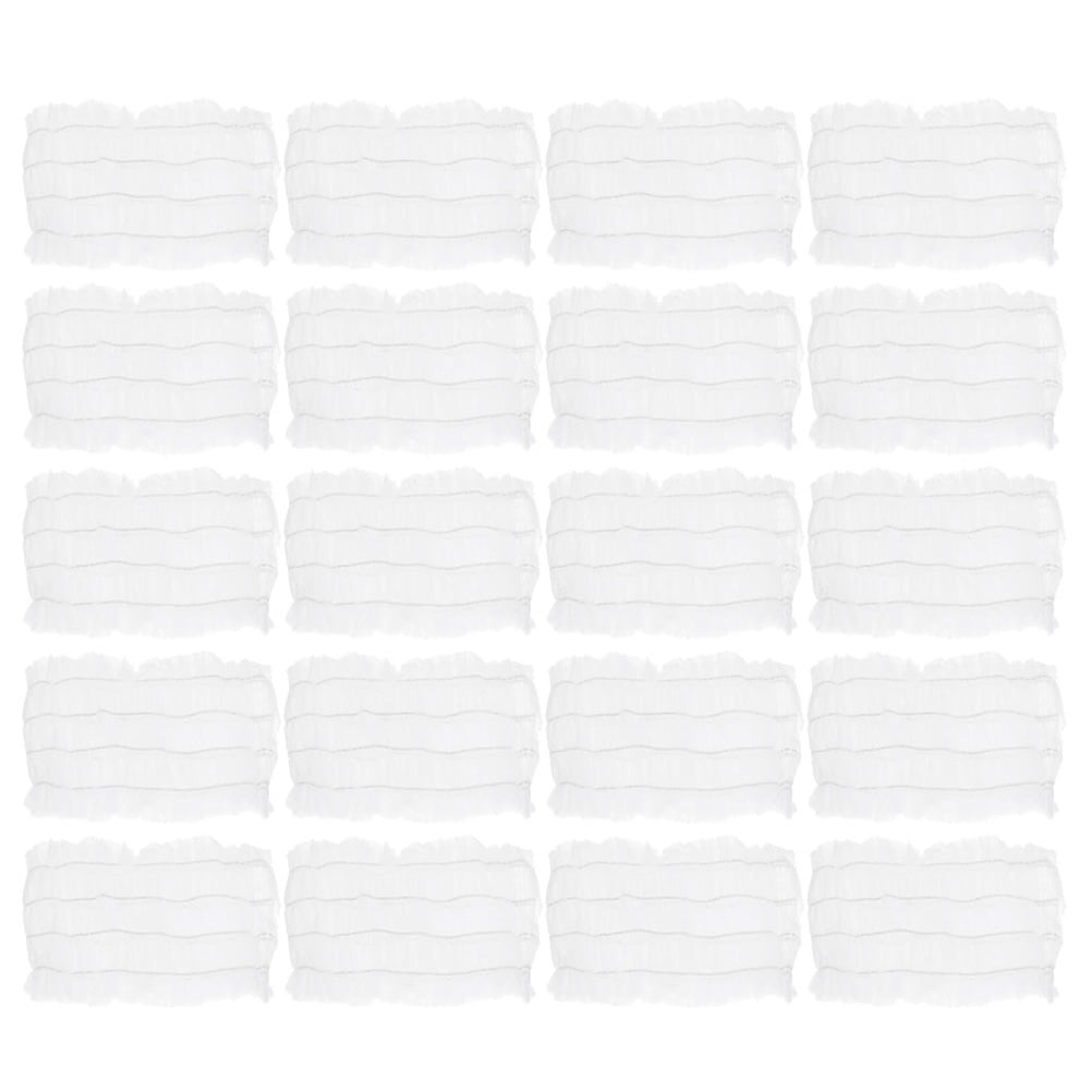 Mian 60Pcs Disposable Headbands Non-woven Facial Headbands Spa Hair ...