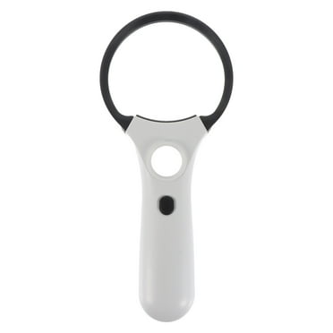 Solid Brass Magnifying Glass Desktop Magnifier Round Ball Concave Desk ...