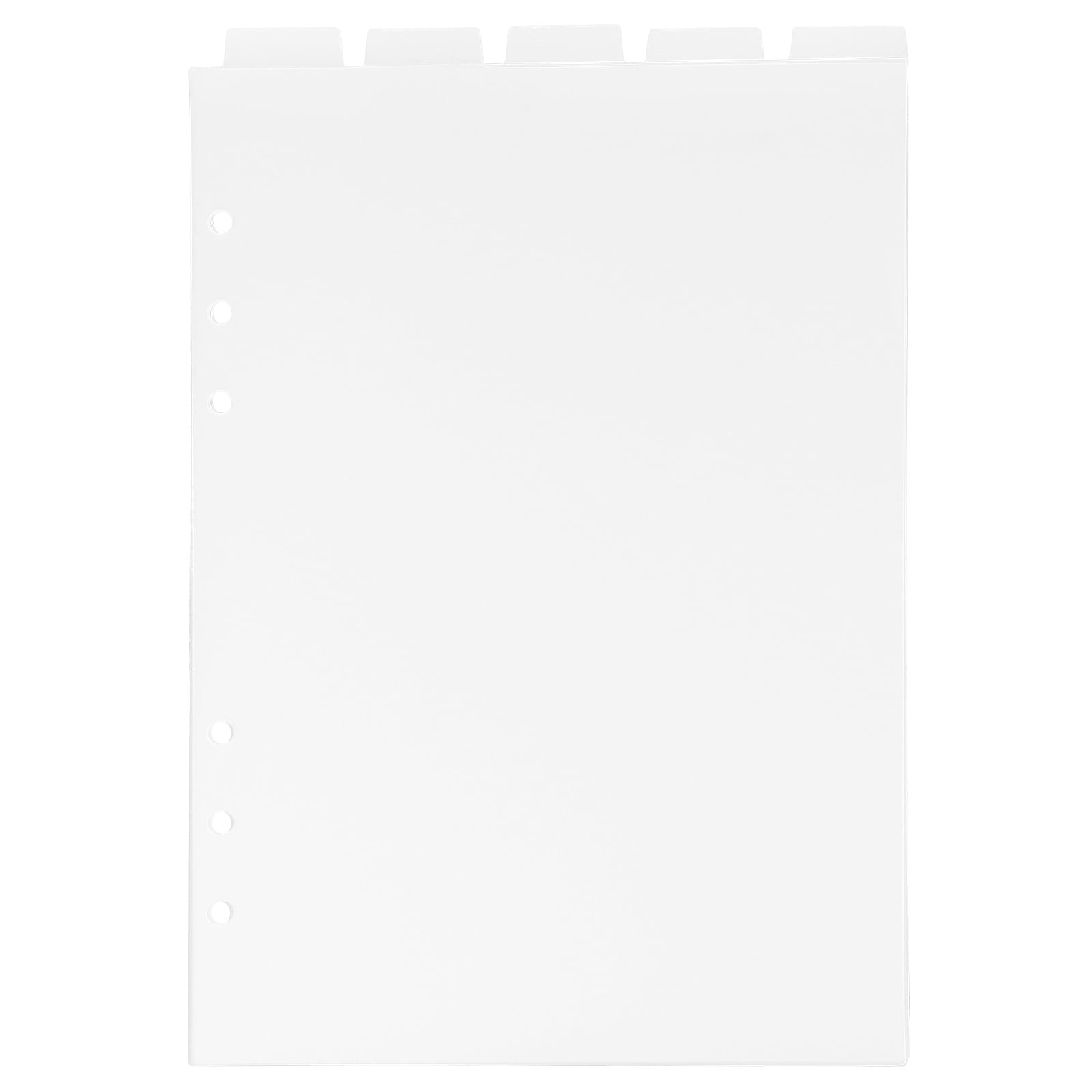 PVC Tab Dividers for Notebook Binder with 2pcs Notebook Divider Page ...
