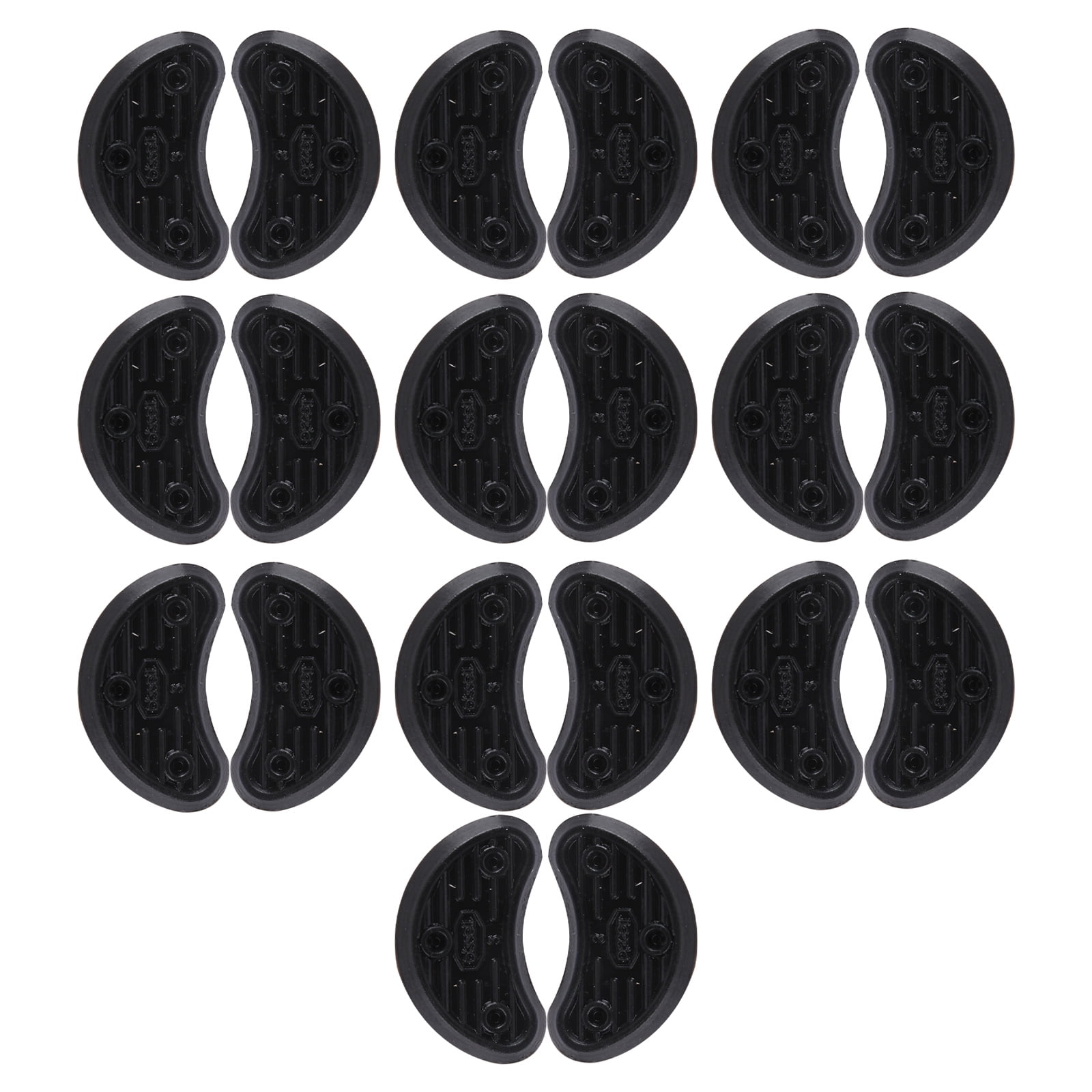 Mian Rubber Heel Taps Sticker 10 Pairs Non-Slip Shoes Pads Anti-skid ...