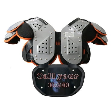 Riddell Plastic and Foam Football Back Plate, Gray, Universal - Walmart.com