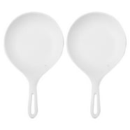 Mingle Reusable Plastic Plate Dinner Plate with Pottery Style ...