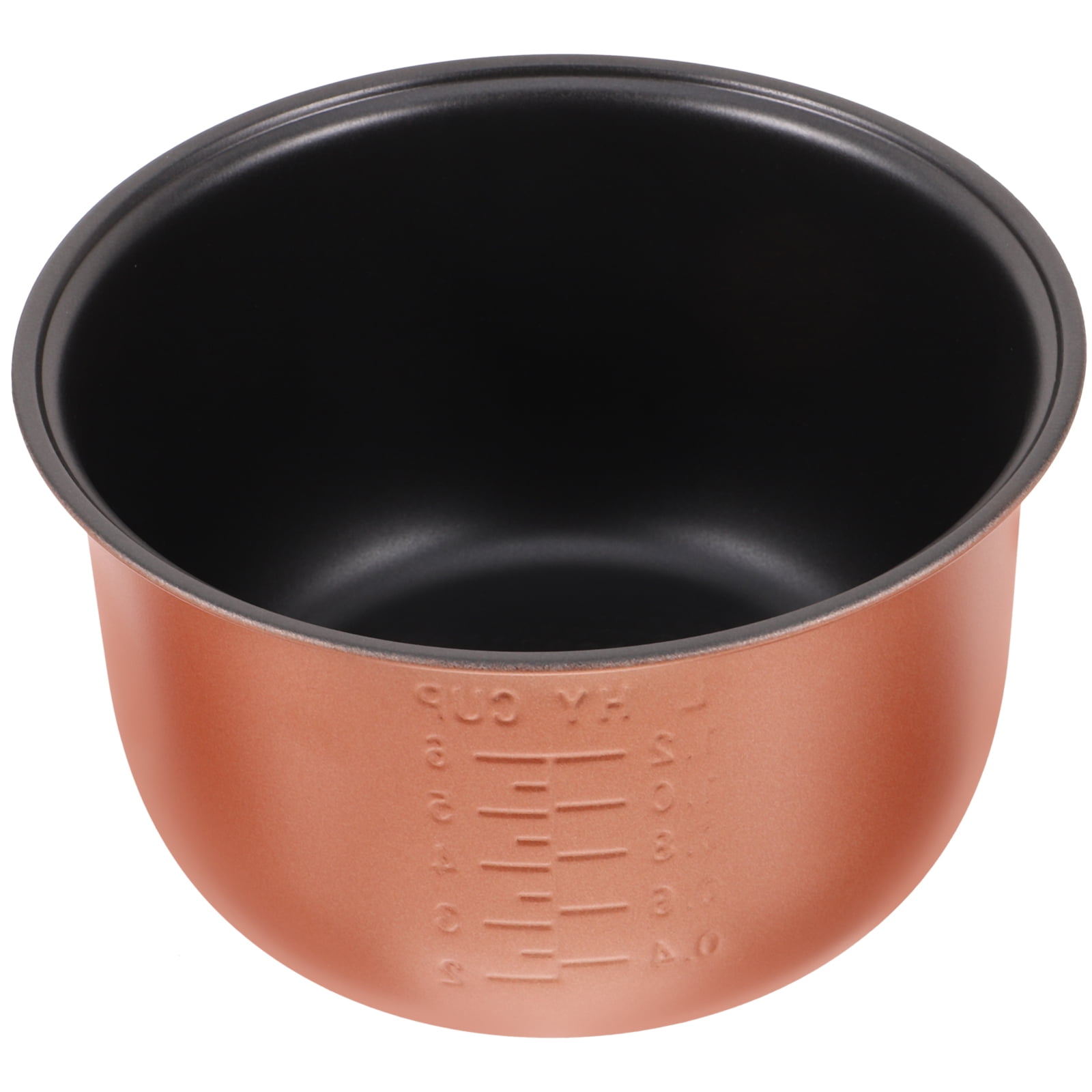 ADDHAT Round Shape Inner Cooking Pot For Beginners 1Pack 7.1x7.1x4.1in ...