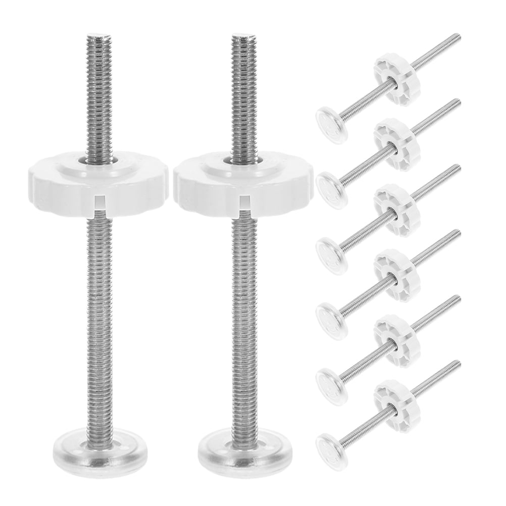 Miangastore 8pcs Baby Gate Spindle Rods Threaded Spindle Rods Baby Gate ...