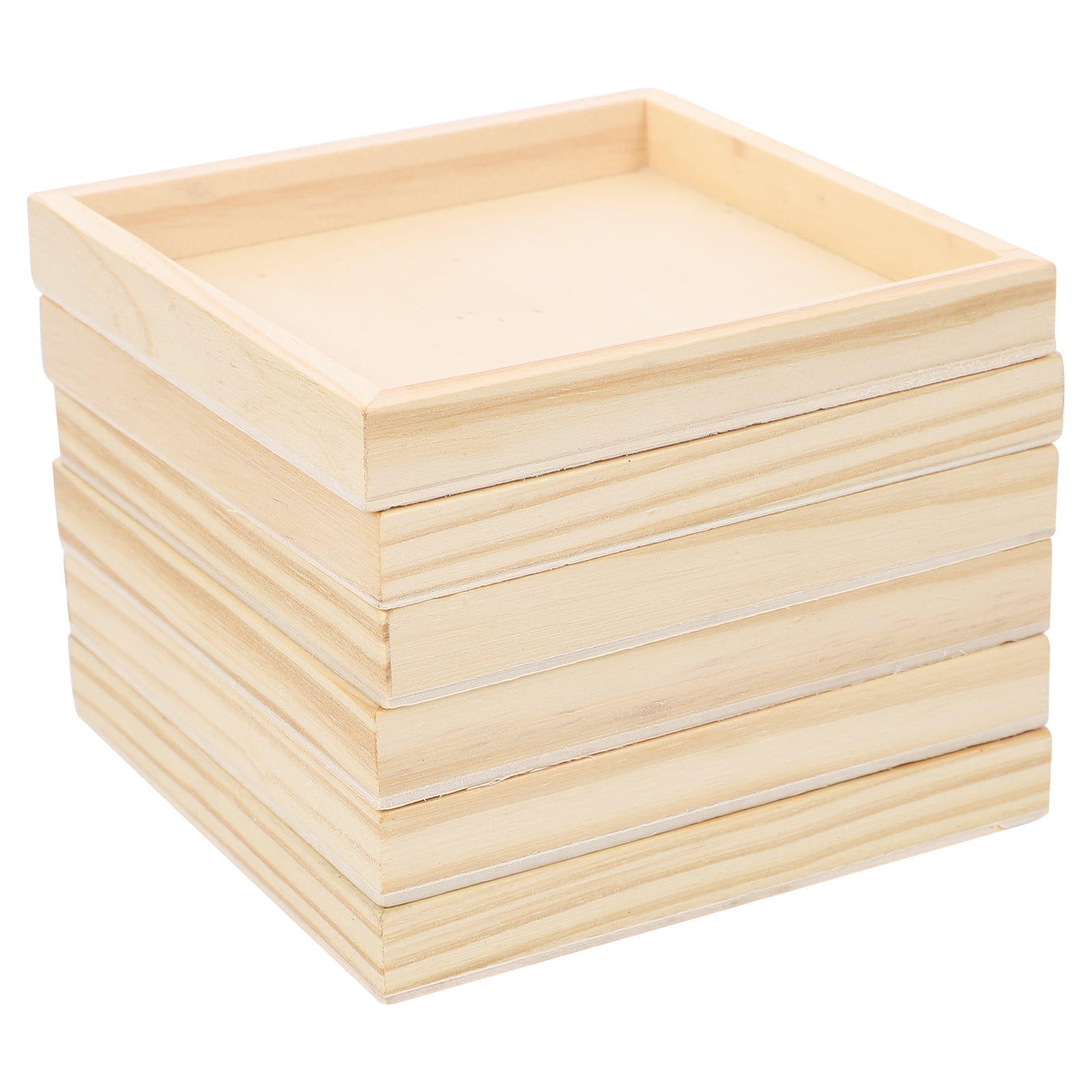 Miangastore Unfinished Wood Panels for Crafts - 30 Pack - Walmart.com