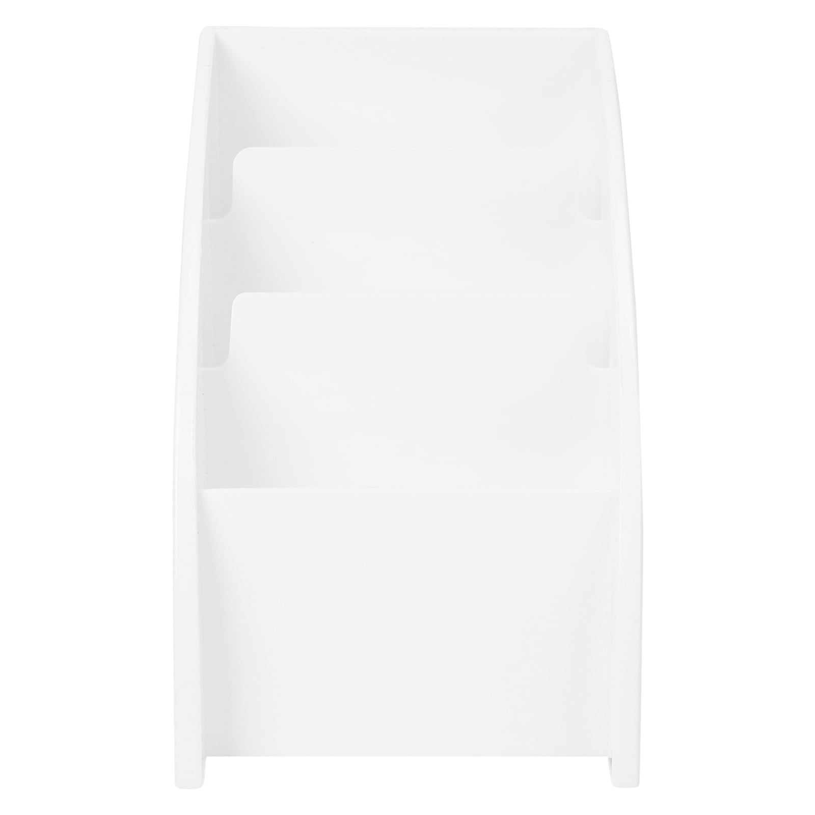 Miangastore White Desk Remote Control Holder with 4 Compartments ...