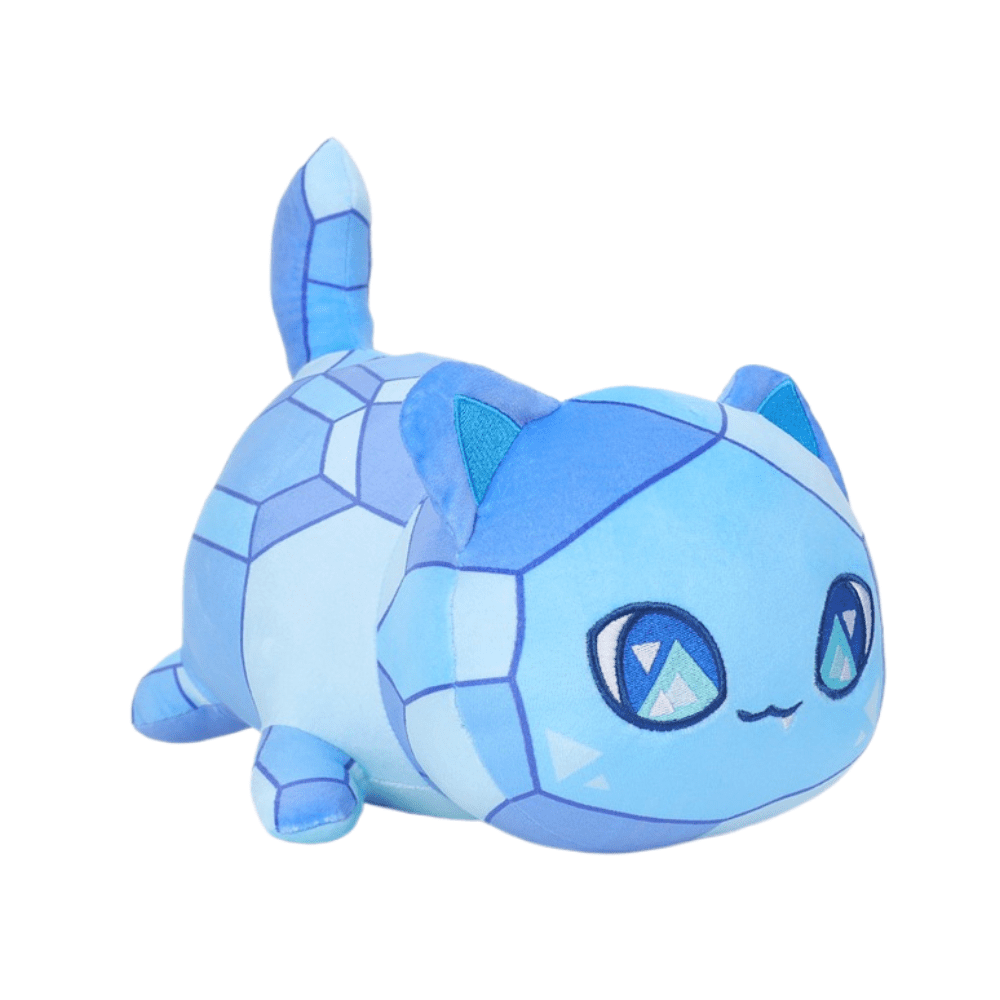 Miaobe Lovely Sapphire Cat Stuffed Animals Plush Toy,Cute Cat Cartoon ...