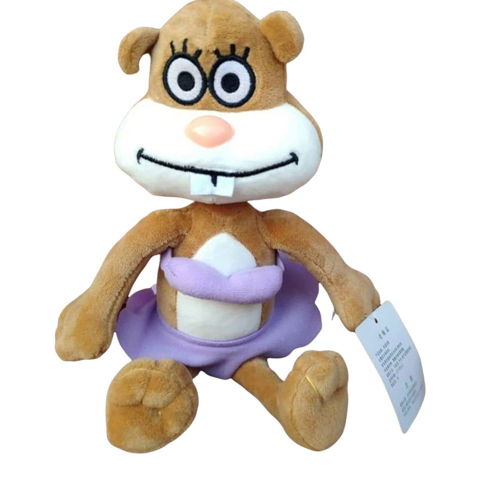 Miaobe Sandy Cheeks 11" Plush Soft Stuffed Squarepants Kids Birthday ...