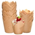 Miaocao 300pcs Tulip Cupcake Liners, Premium Muffin Liners Holders for ...