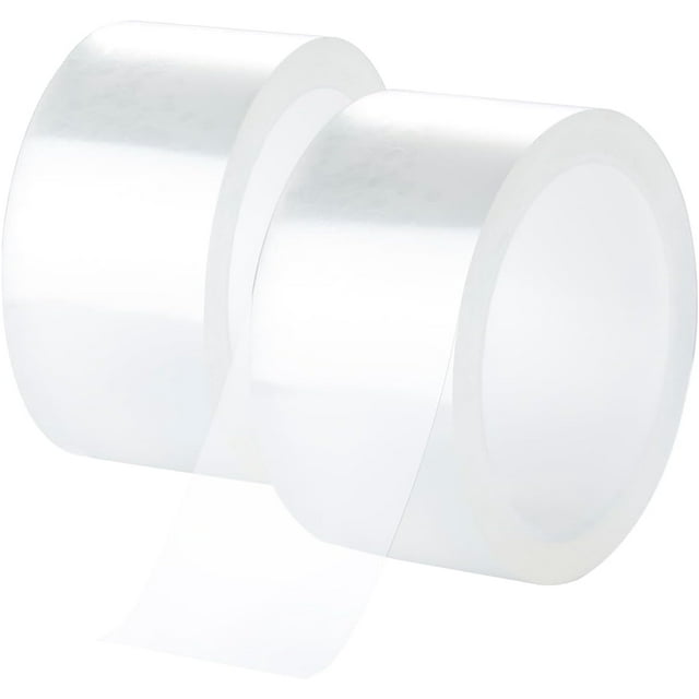 Miaochuan Transparent Window Weather Sealing Tape, 2 Roll 2 Inch x 33 ...