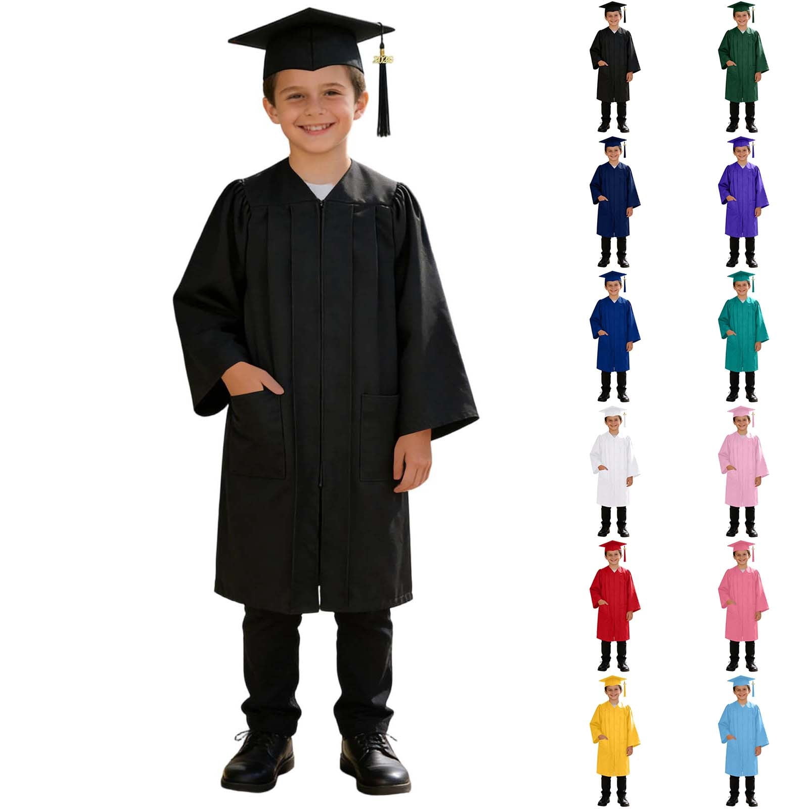 Miaoju Unisex Kids Preschool Graduation Cap and Gown 2026 Tassel ...