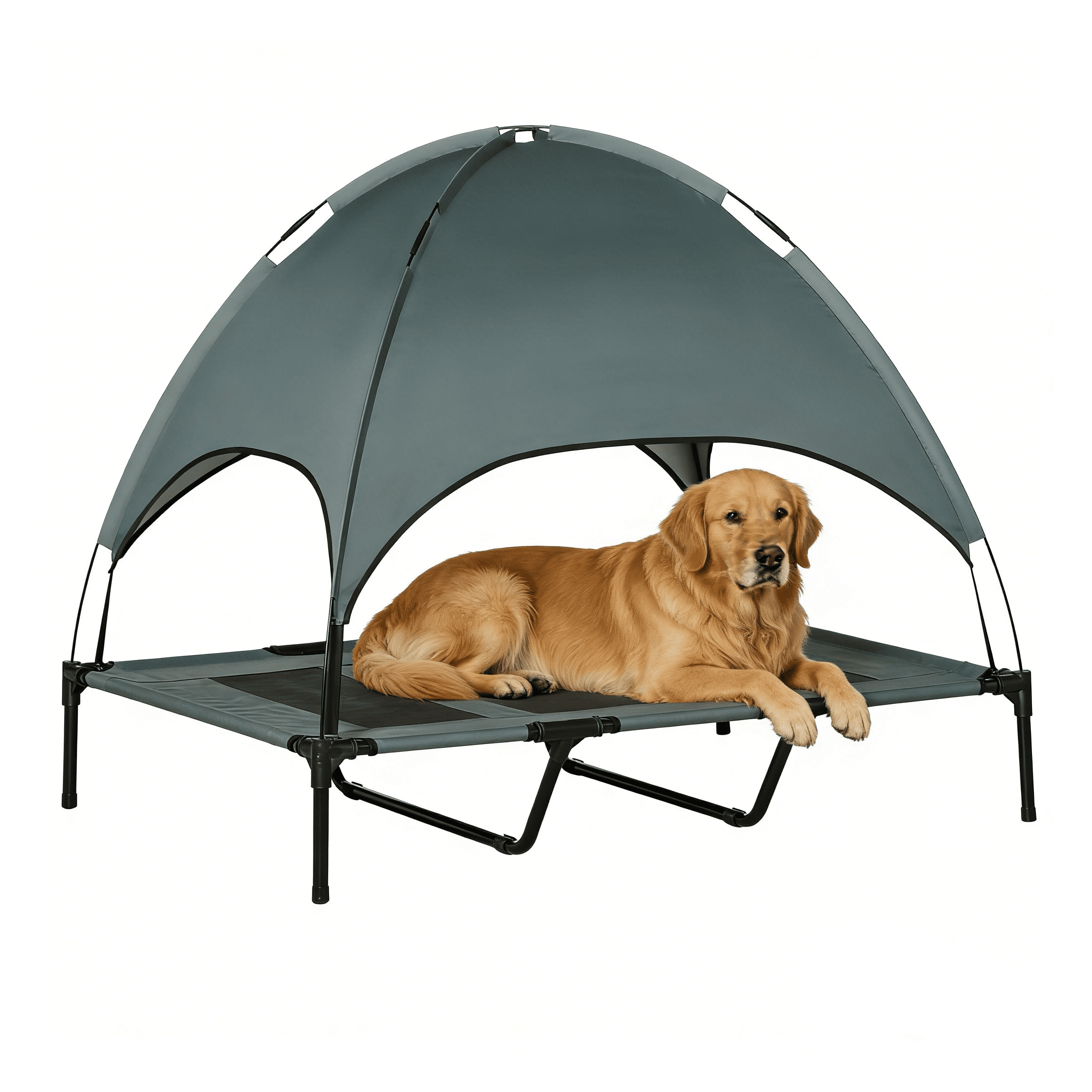 Miaoweii Elevated Dog Bed Raised Cooling Dog Cot for Large Dogs,Cooling ...