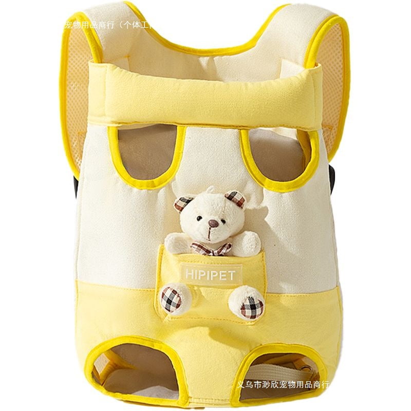 Miaoxin Pet Supplies Dog Go Shoulder Portable Chest Strap Pet Backpack Dog Bag Dog Cat Dog Carry ...