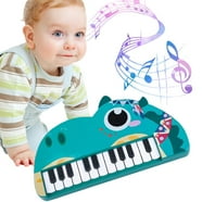 Baby Piano Toys for 1 Year Old Boy Girl Light Up Baby Toys 6 to 12 ...