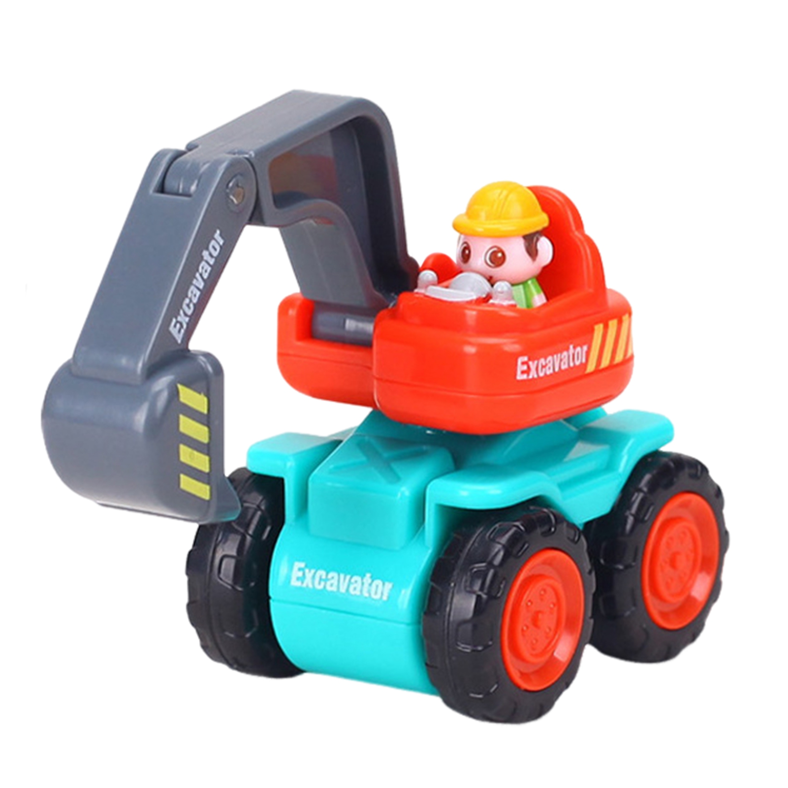 Miarnea Baby Toys Mini Construction Vehicle Kids Toys Inertial Drive ...