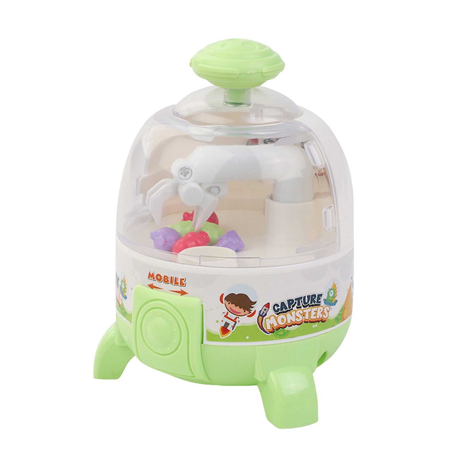 Miarnea Kids Mini Claw Machine for Toddlers Children's Rocket Claw ...