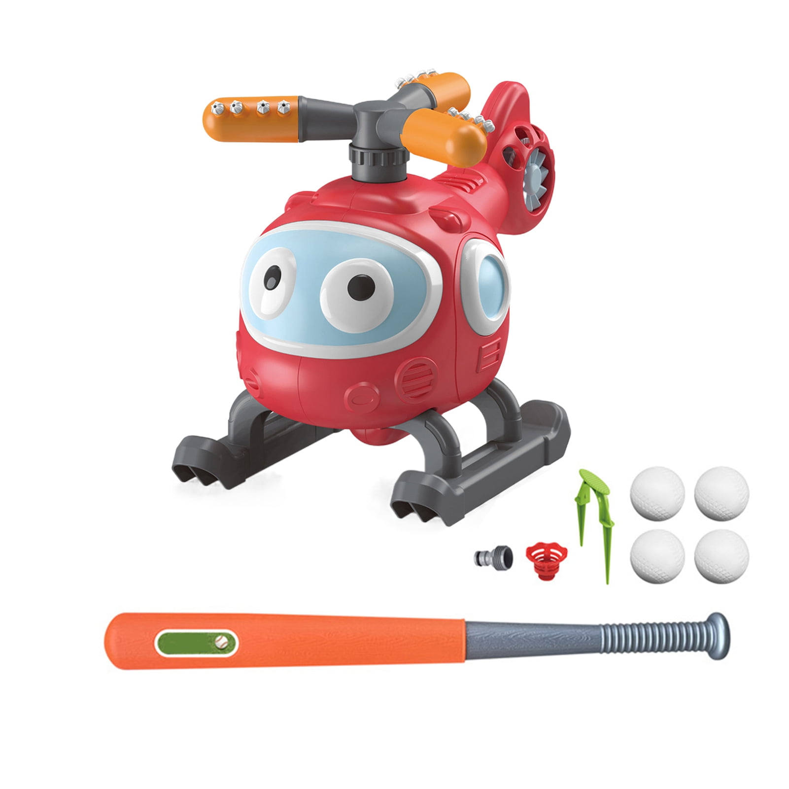 Miarnea Kids Toddler Toys, Water Sprinkler Baseball Game Toy Helicopter ...