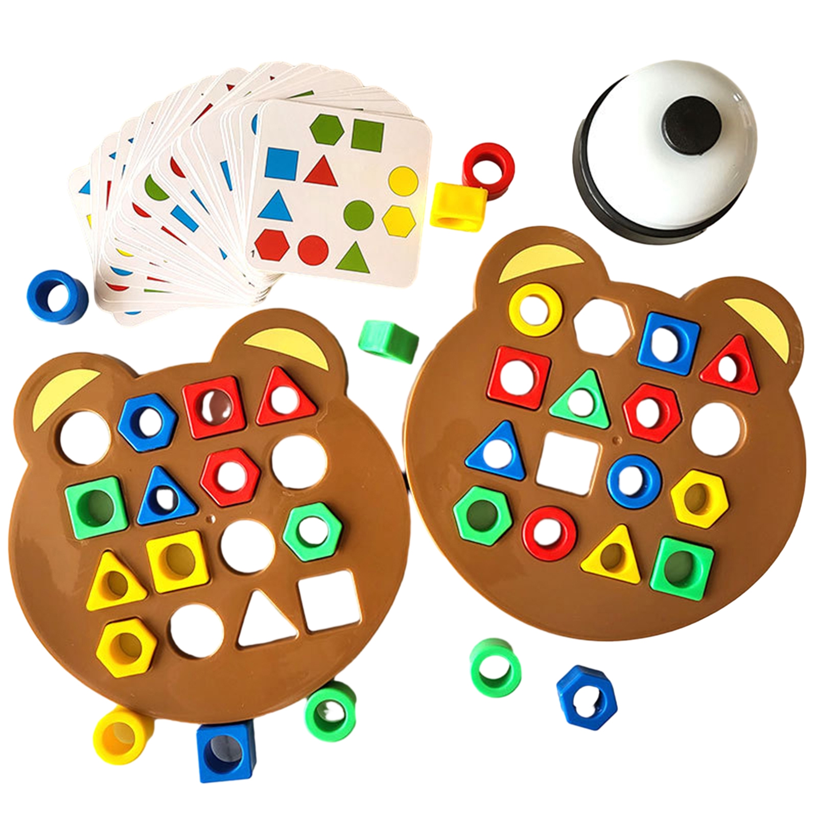 Miarnea Kids Toys, Brain Game Creative Promote Concentration with Card ...