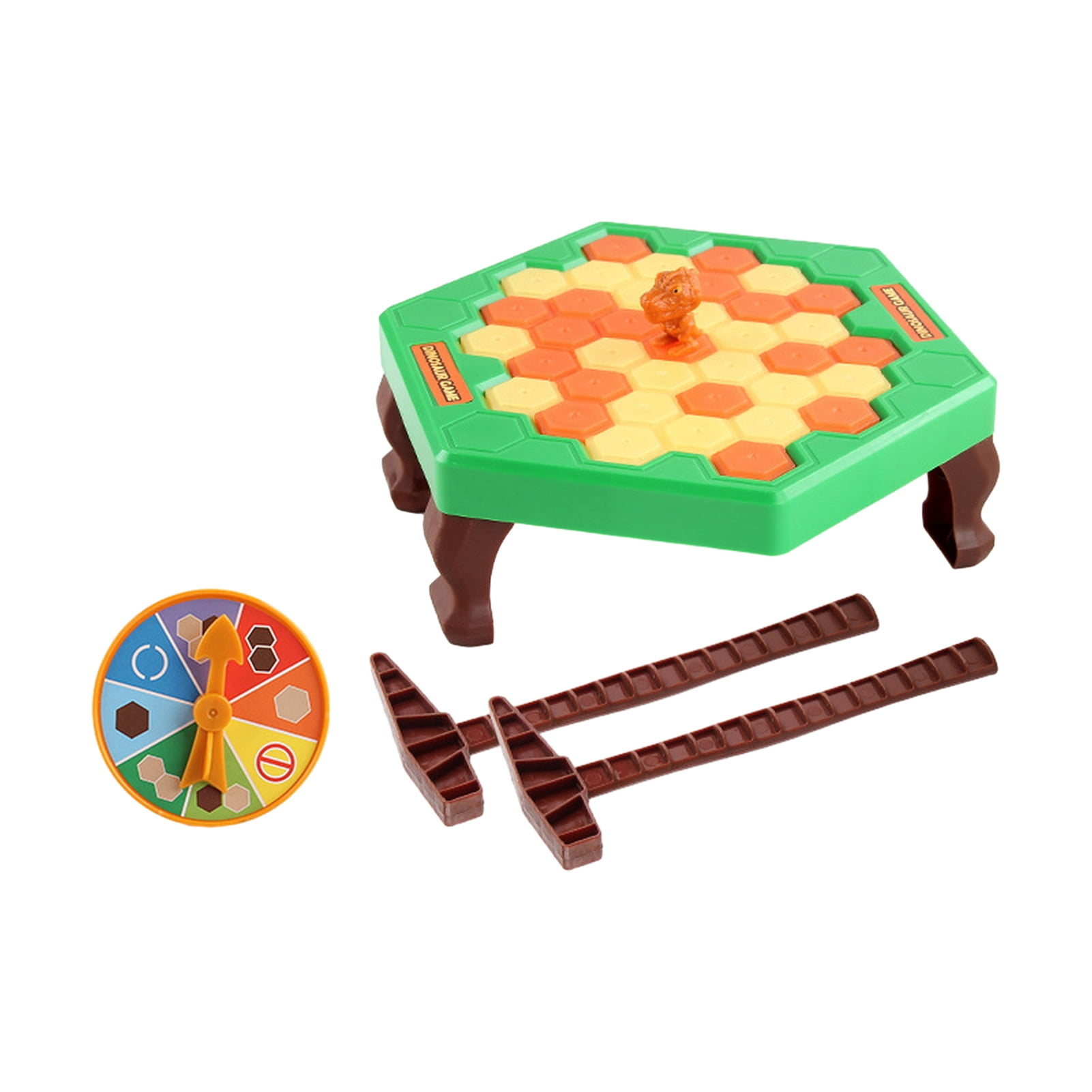 Miarnea Kids Toys, Dinosaur Ice Breaking Board Game with Hammer Spinner ...