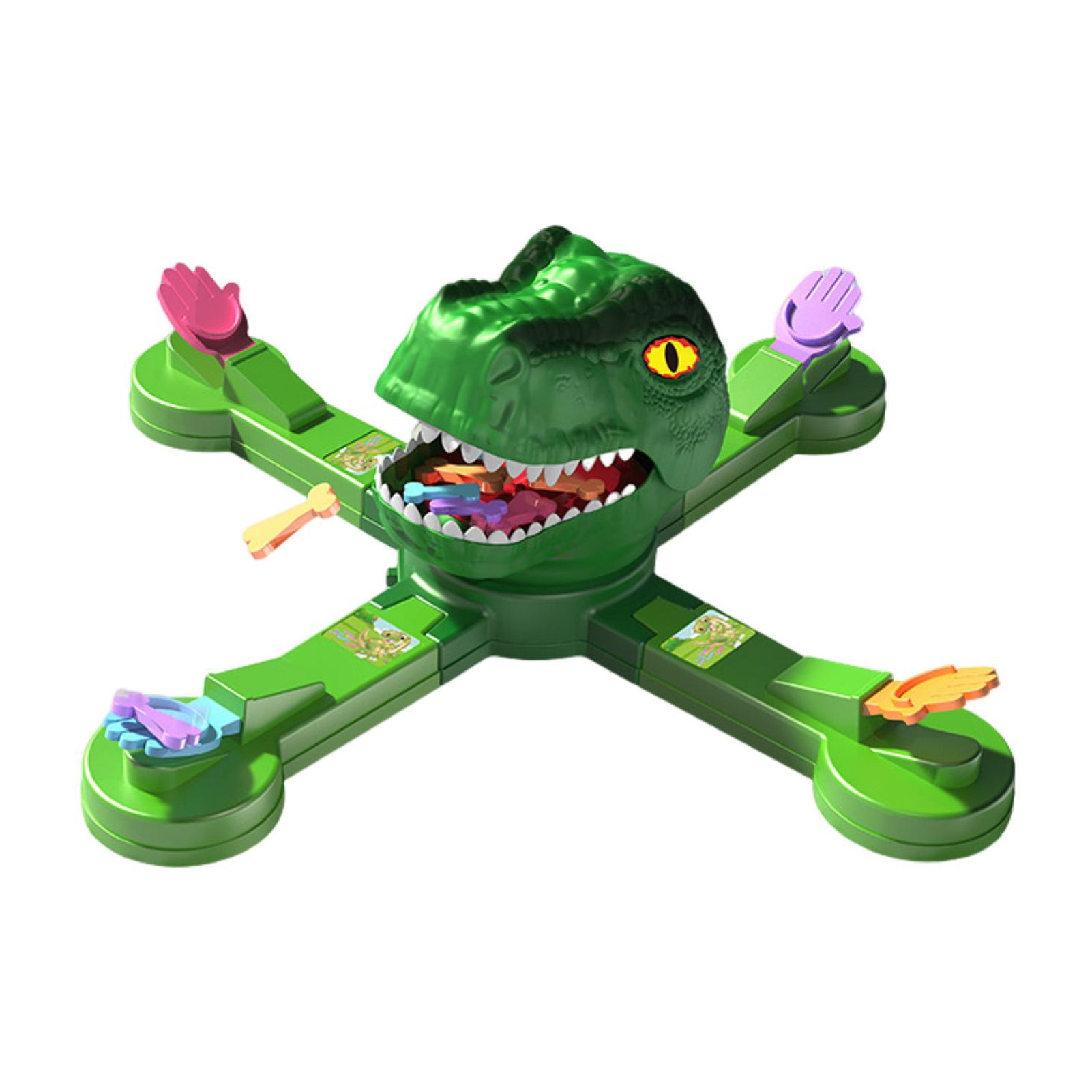 Miarnea Kids Toys, Electric Dinosaur Feeding Game Toy Movable Big Mouth ...