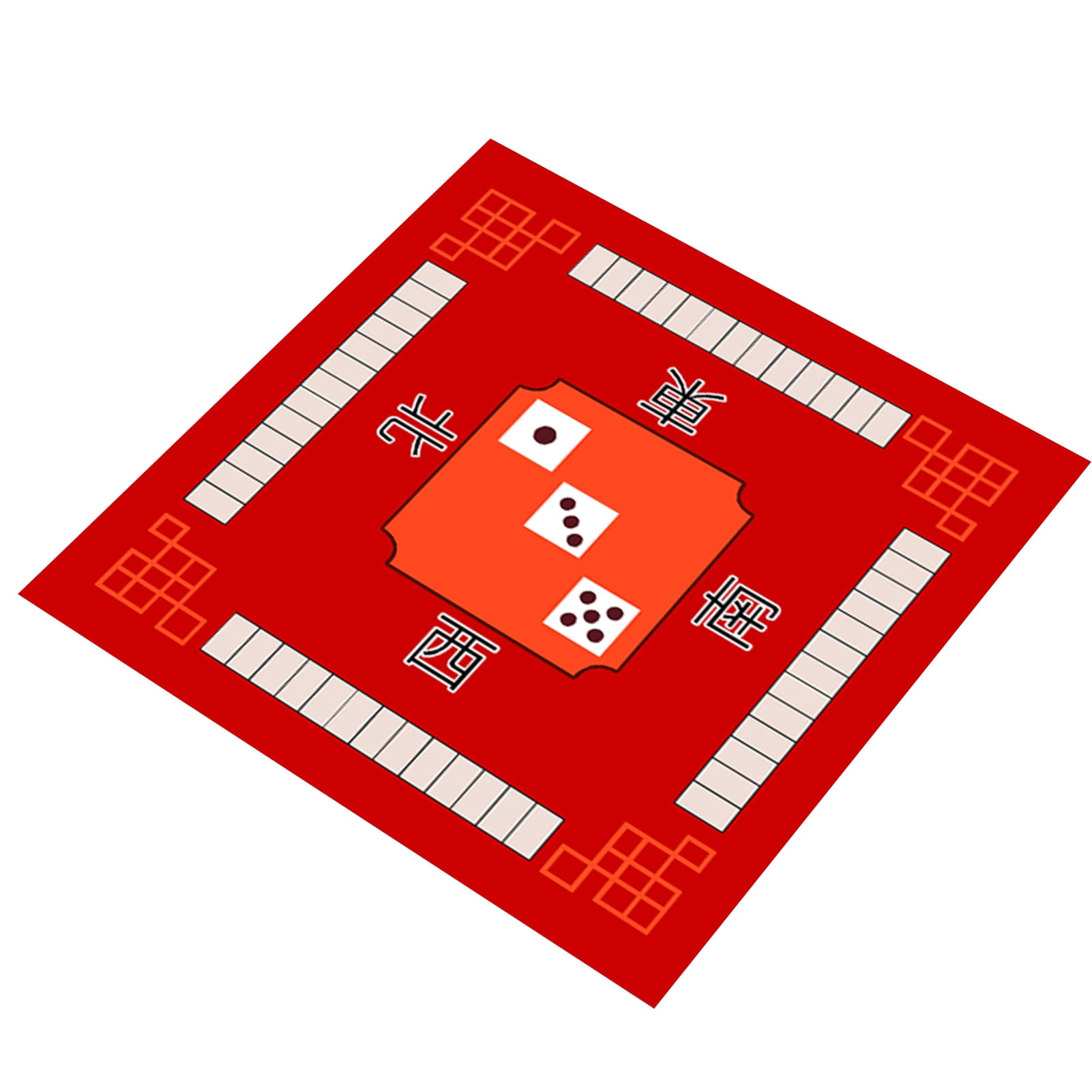 Miarnea Kids Toys, Mahjong Table Mat Poker Domino Mahjong Tile Card ...
