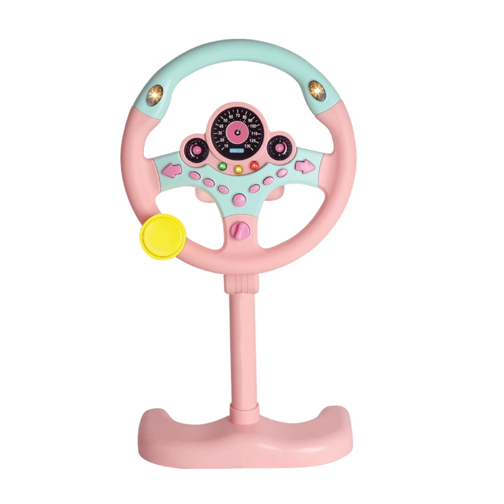 Miarnea Kids Toys, Passenger Seat Steering Wheel Toy with Music Light ...