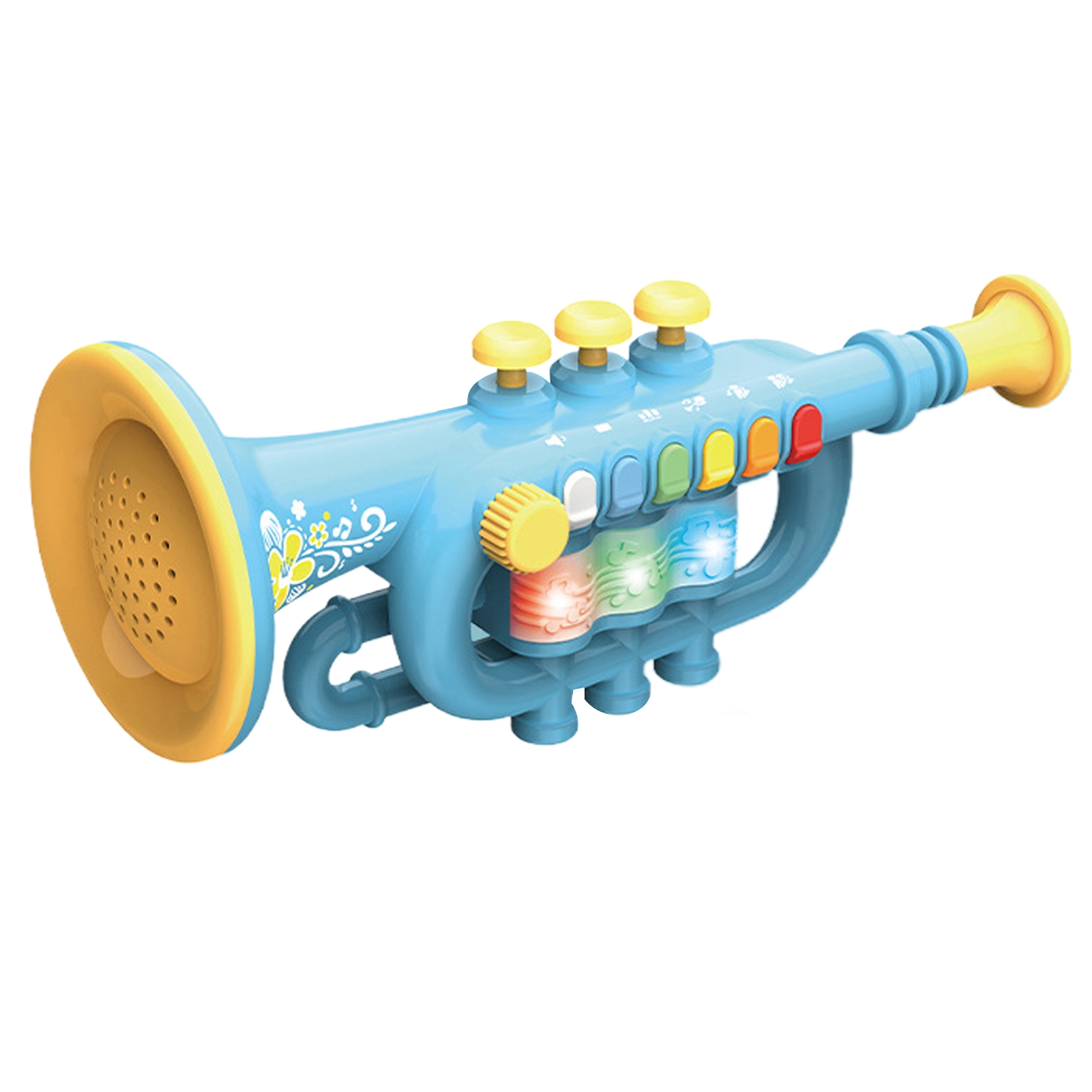 Miarnea Kids Toys, Trumpet Toy with Lights Clear Sound Real Playable ...