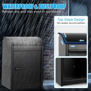 AECOJOY Package Delivery Boxes for Outside Parcel Drop Box Outdoor ...