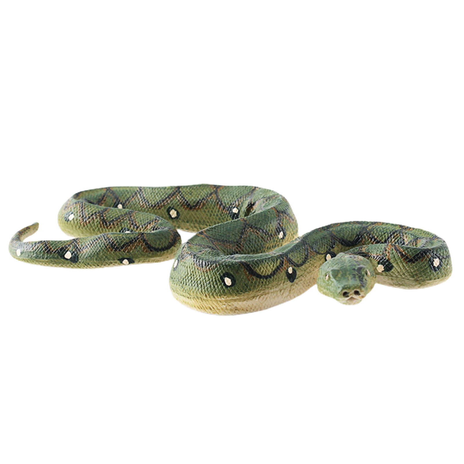 Miarnea Snake Statue Model Simulated Python & Rattlesnake PVC Reptile ...