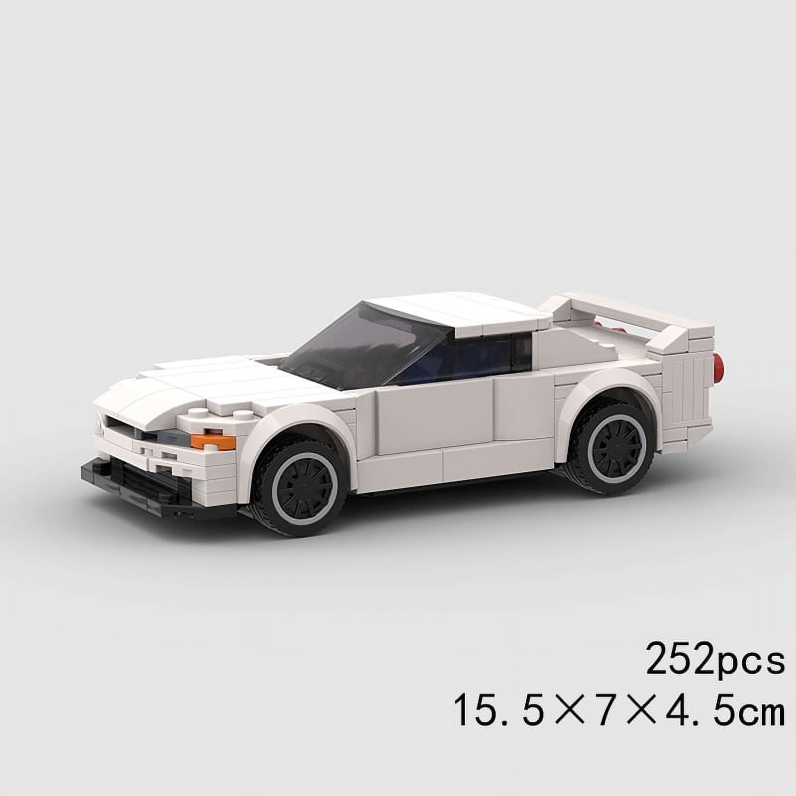 MOC Car F40 F50 RX7 AE86 Chiron R8 Creative Racing Vehicle Model ...