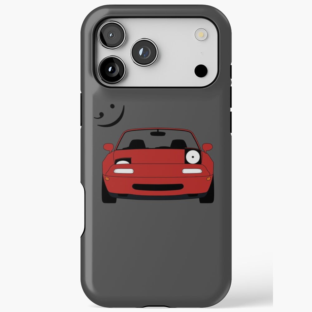 Miata Pop Up Headlights Wink iPhone Case 17 11 12 13 14 15 16 Pro Max ...