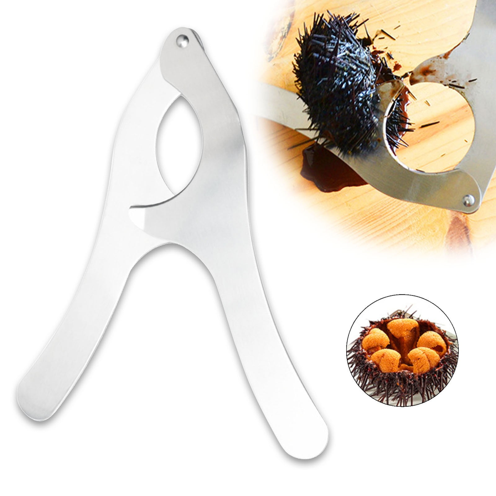 Miayilima Cooking Utensils Sea Urchin Cutter Stainless Sea Urchin ...