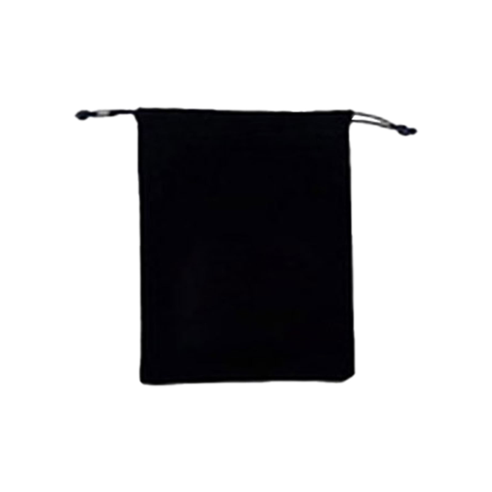 Drawstring Bag Black Oxford Cloth Draw String Sack Waterproofing for ...