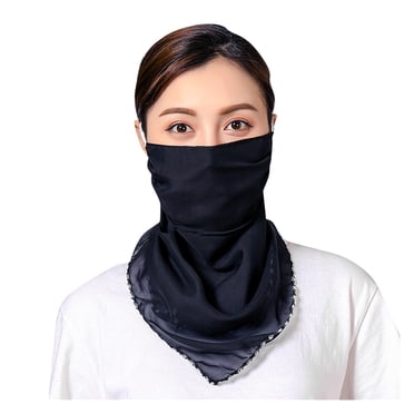 Fashion Face Scarf Mask Printed Scarf Cool Lightweight Summer ...