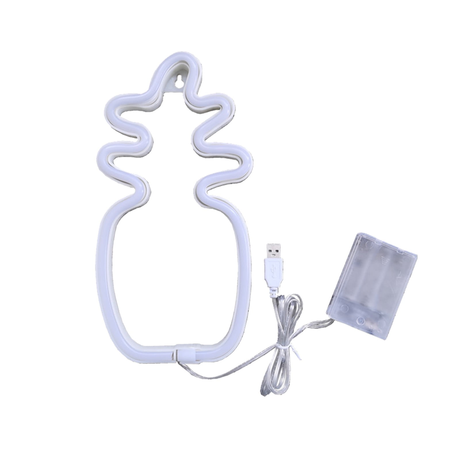 Miayilima Party Light-up Decoration LED Pineapple Signs Decor Night ...