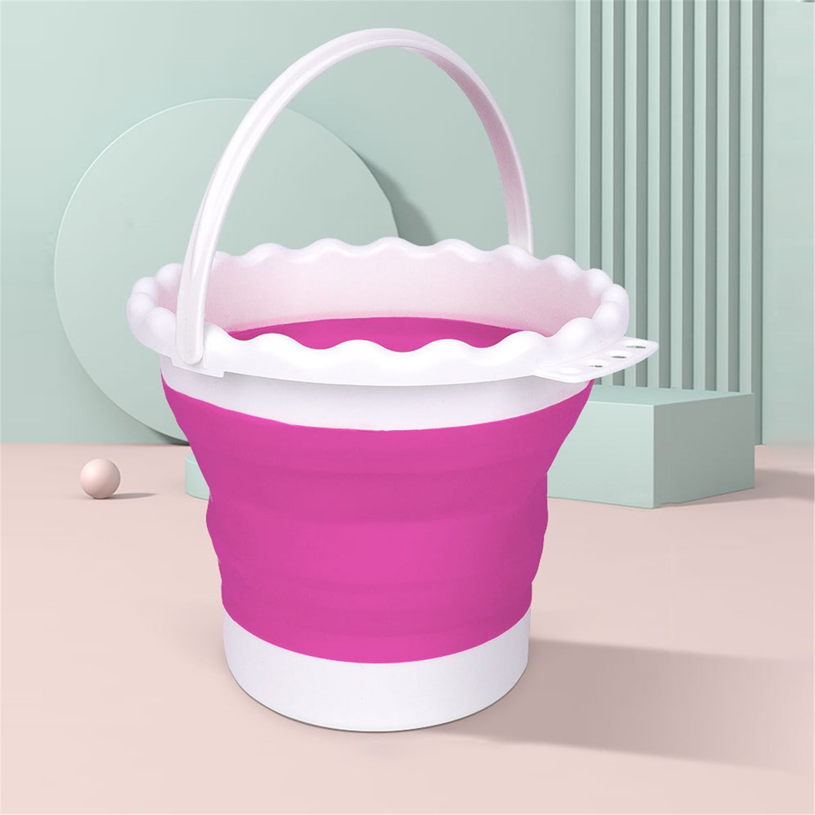 Miayilima Storage Containers 3L Foldable Silicone Paint Brush Cleaner ...