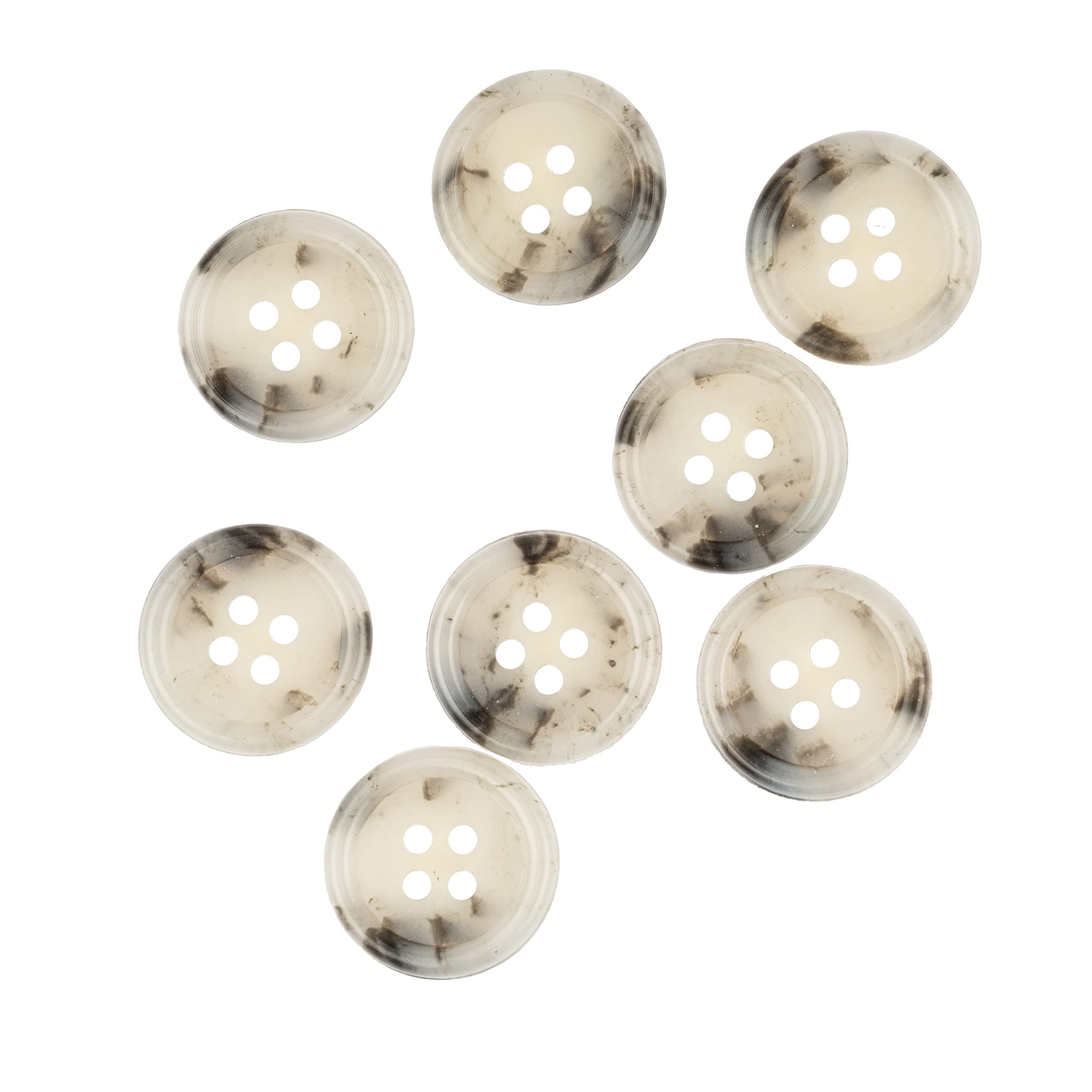 Mibo 10pcs Urea Imitation Horn Suiting & Coat Button - 4 Hole - Classic ...