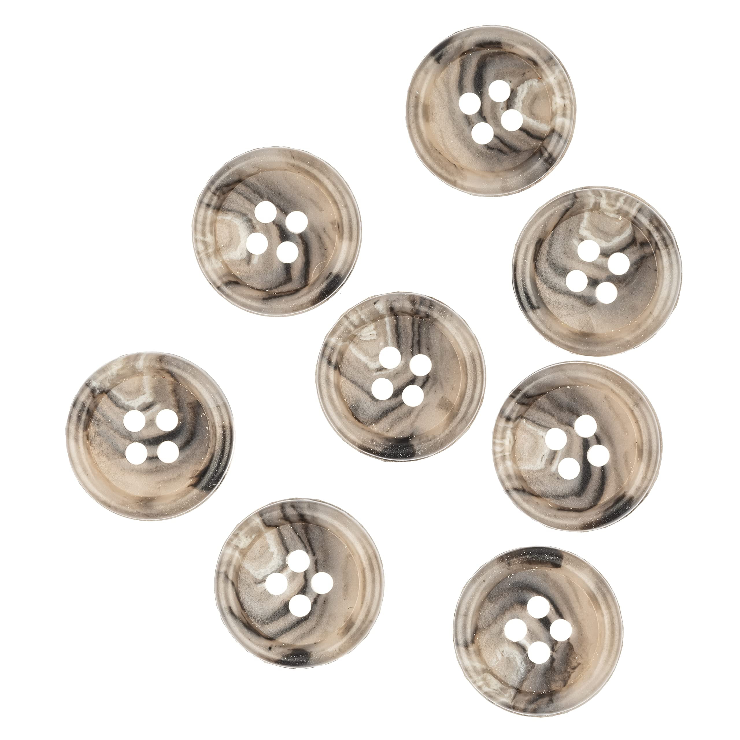Mibo 10pcs Urea Imitation Horn Suiting & Coat Button - 4 Hole - Classic ...