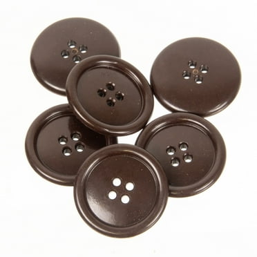 Mibo 10pcs Polyester Suiting and Coat Button - Imitation Tortoise Shell ...