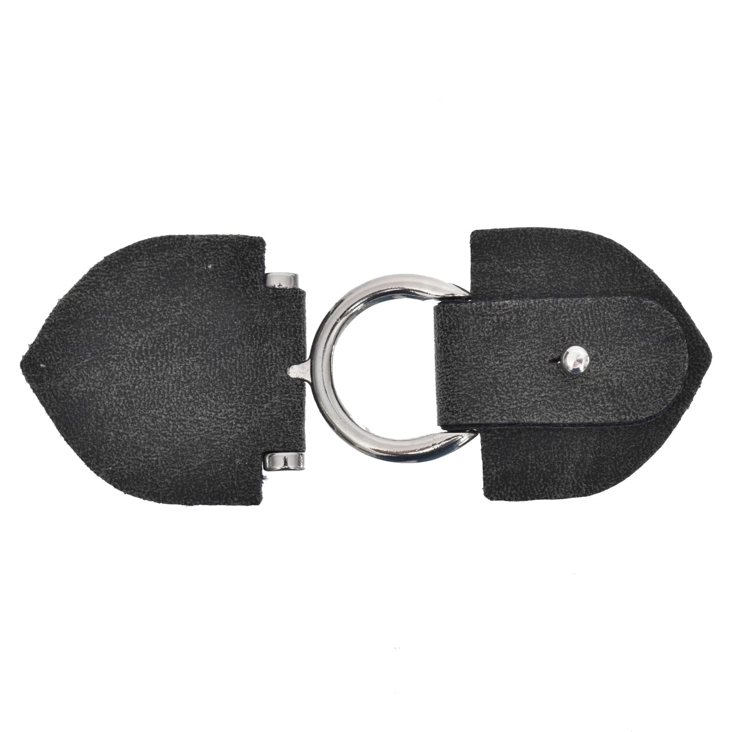 Mibo Sew On Faux Leather Tab Closure - 1 1/2"(Tab D-Ring) x 1/1/2"(Tab ...