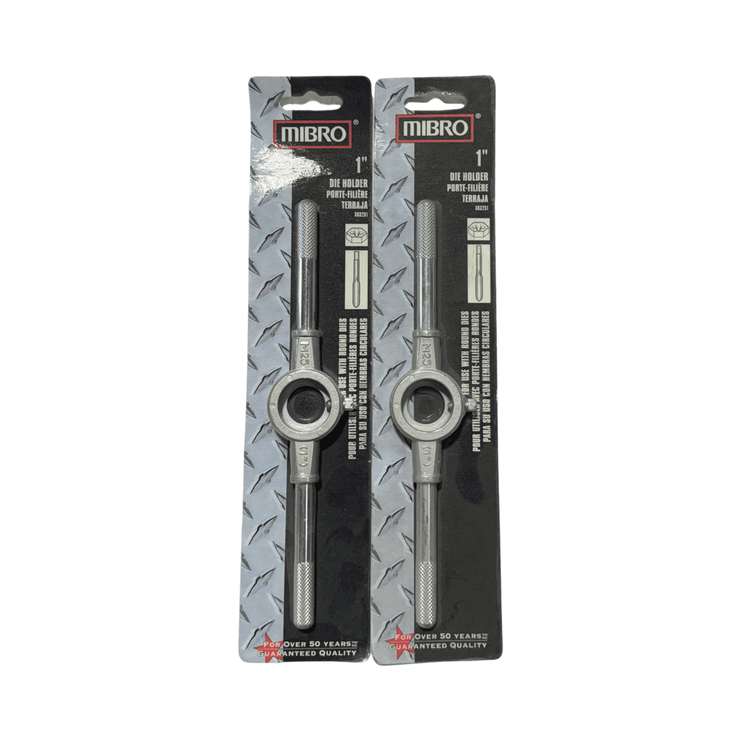 Mibro 1" Die Stock Holder for 1" Round Dies 2 Pack - Walmart.com