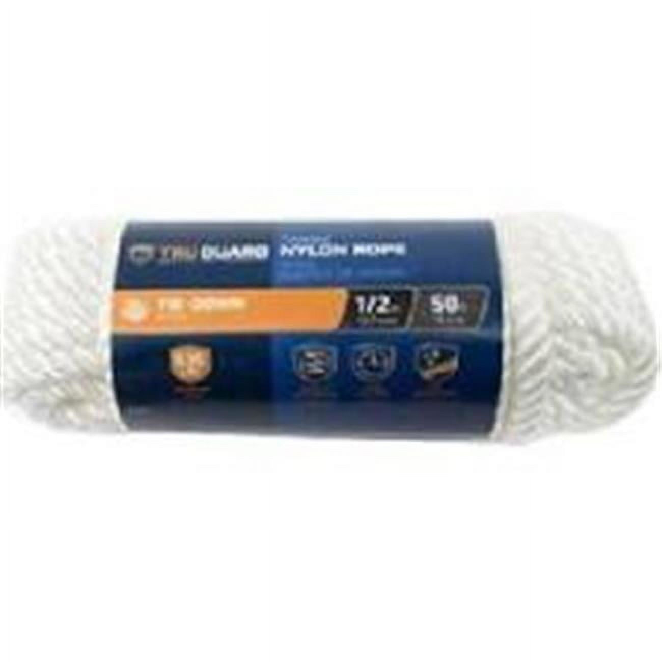 Mibro 231491 0.5 in. x 50 ft. Tru Gaurd Nylon Rope - Walmart.com