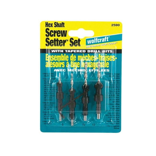 Mibro Group 2590 Screw Setter Bit Set - 4 Piece - Walmart.com