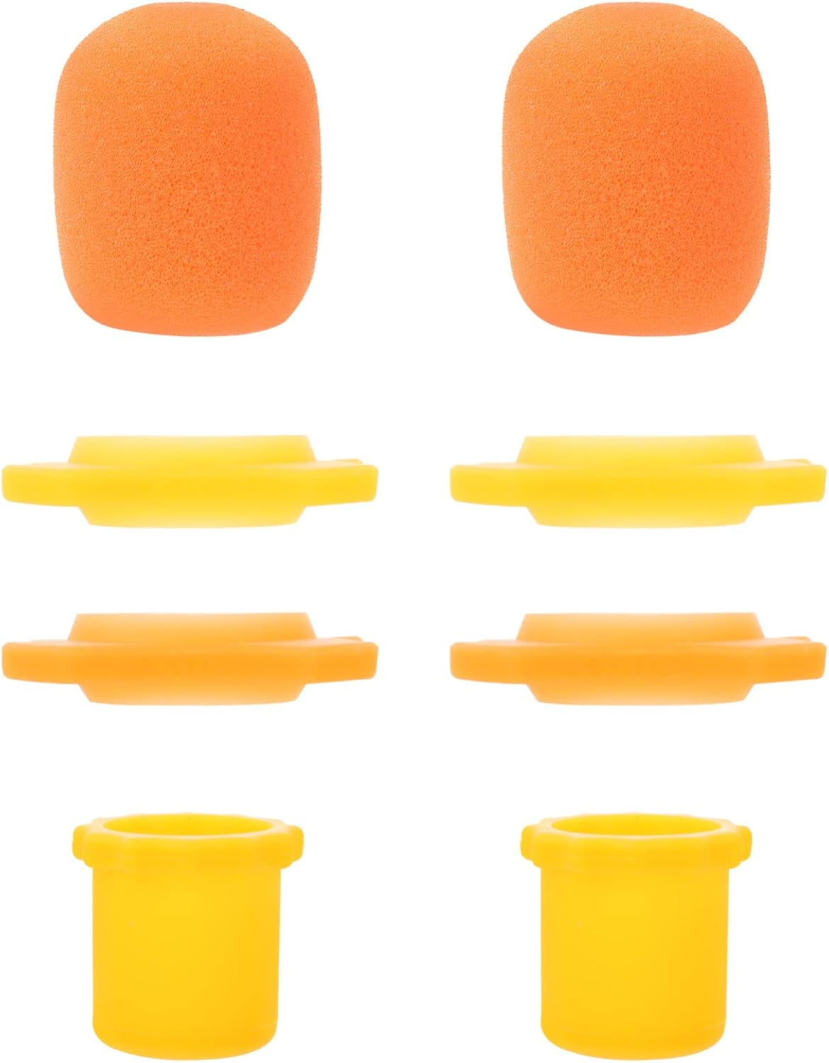 Mic Accessories Set Microphone Cover Black Microphone Sleeve Anti-slip ...