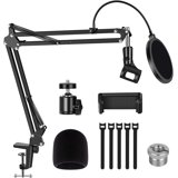 Mic Arm Stand for Blue Yeti, Heavy Duty Microphone Stand with ...