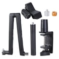 Mic Boom Arm Rotatable Microphone Stand Desk Mount Clamp Adapter ...