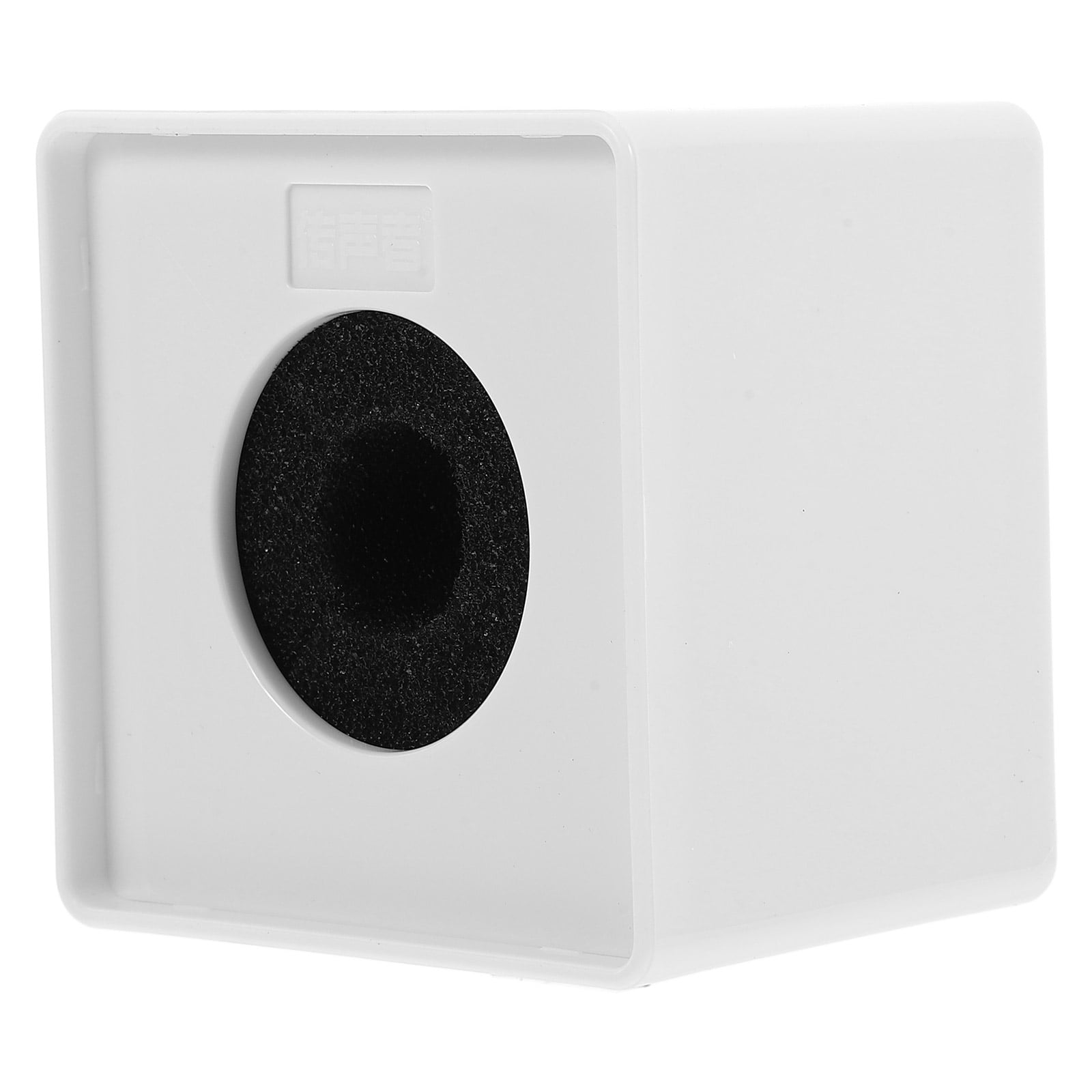 Mic Flag Portable Square Cube Interview Mic Logo Square Microphone Flag ...