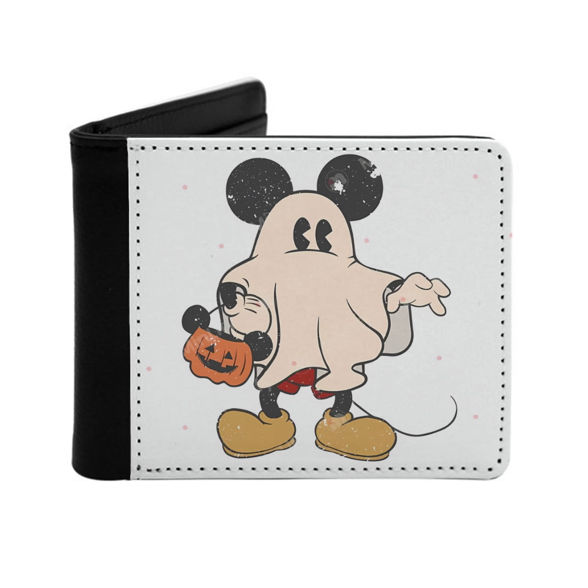 Mic Key Mouse Halloween Wallet for Boys Men Kids Girls Teen Leather ...