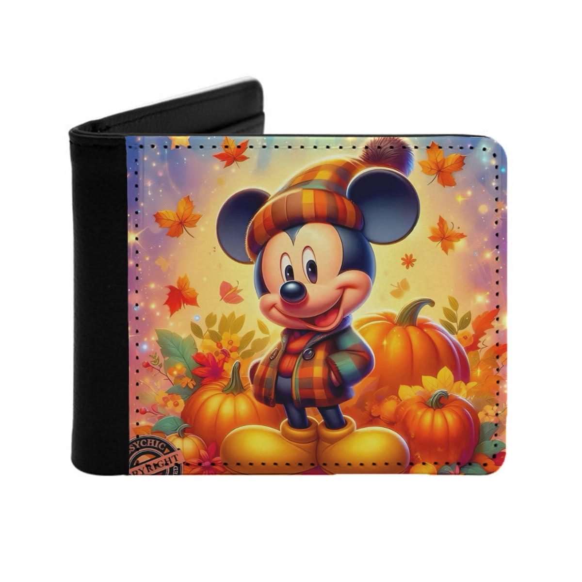 Mic Key Mouse Halloween Wallet for Boys Men Kids Girls Teen Leather ...