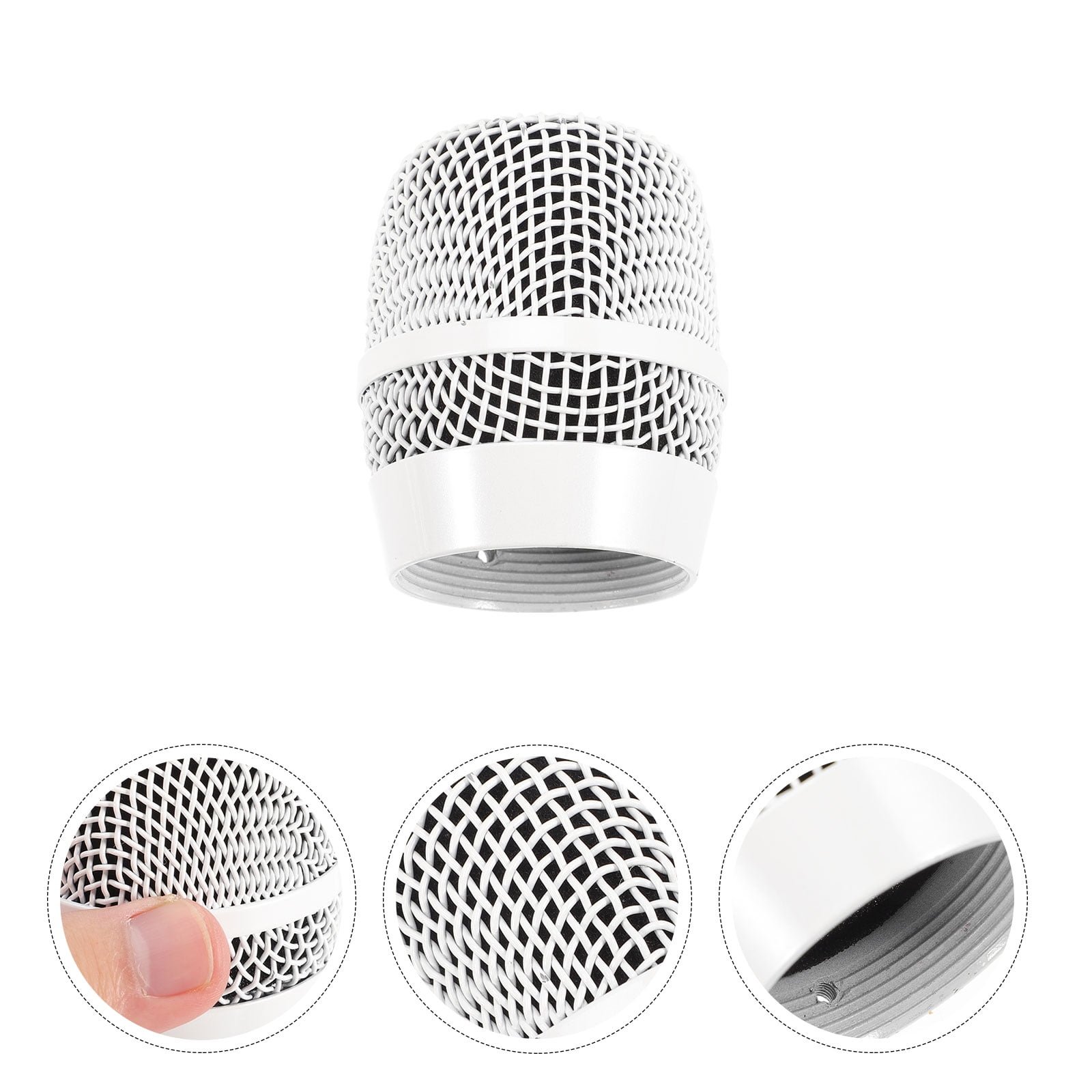 Microphone Metal Replacement Accessory Microphone Part for Clear Sound ...